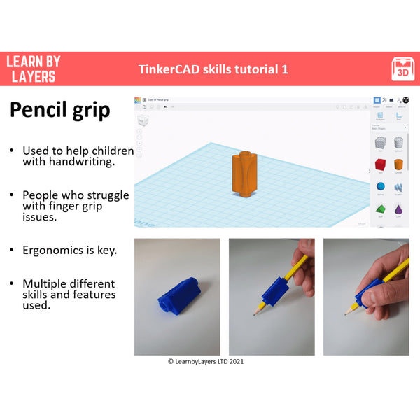 Learn By Layers: The full curriculum (3D Printing & CAD with Fusion 360)