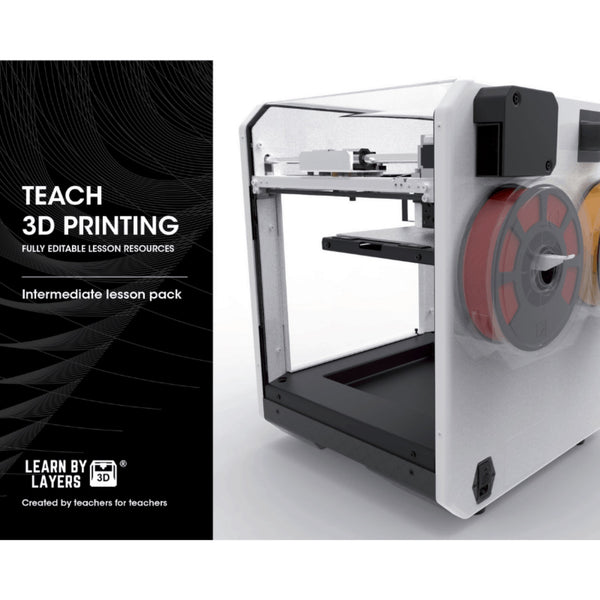 Learn By Layers: The full curriculum (3D Printing & CAD with Fusion 360)