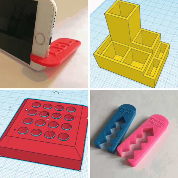 Learn By Layers Beginners Lesson Pack (TinkerCAD)