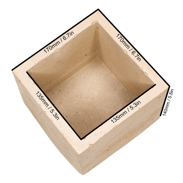 Sintering Crucible - Standard Square