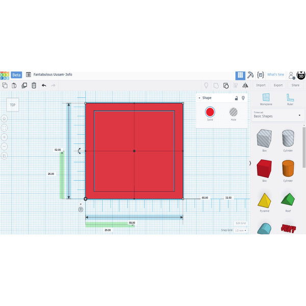 Learn By Layers Beginners Lesson Pack (TinkerCAD)