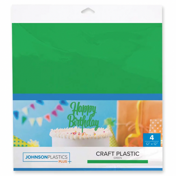 12" x 12" Craft Plastic Acrylic Sheets for Laser Cutters (Pack of 4 ...