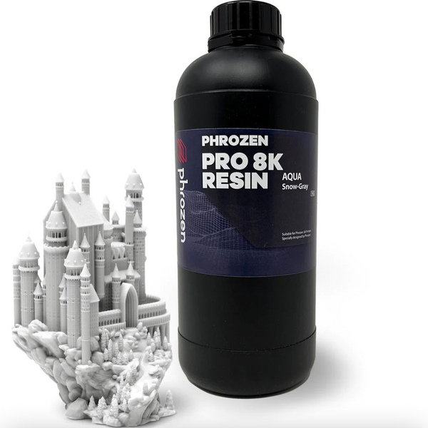 Phrozen Pro 8K Resin Snow Gray - Low Shrinkage - 1KG | 3D Universe