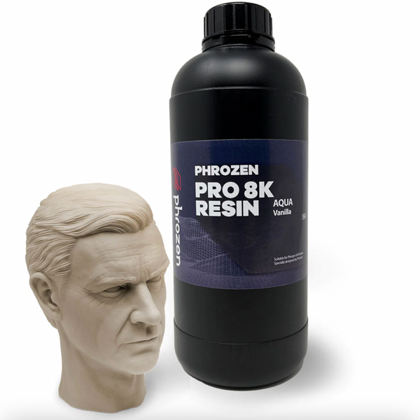 Phrozen Pro 8K Resin Aqua Vanilla - Low Shrinkage - 1KG | 3D Universe