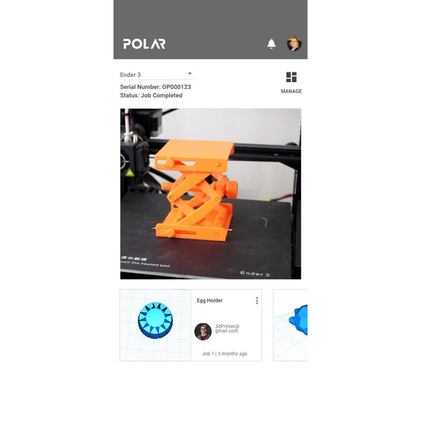 Polar3D - Online software for 3D printing | 3D Universe
