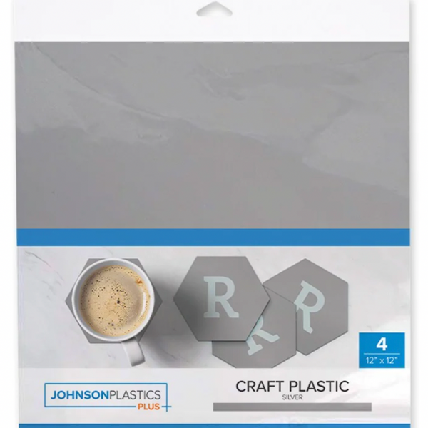 12" x 12" Craft Plastic Acrylic Sheets for Laser Cutters (Pack of 4 ...